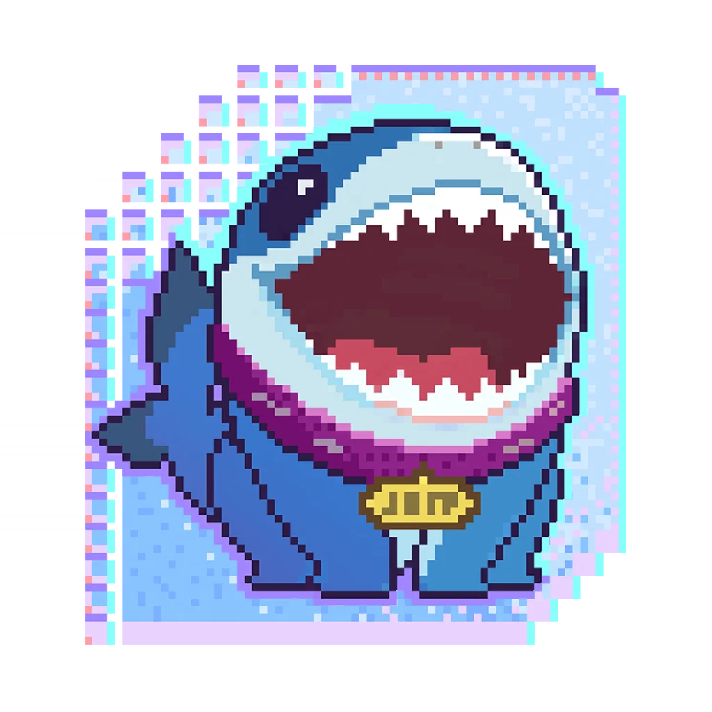 Jeff The Land Shark 8-Bit Bash Spray | PSYLOCKE.GG